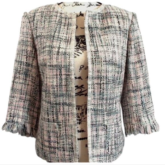 Vintage | Jackets & Coats | Vintage Harris Wallace Of New York Pink ...